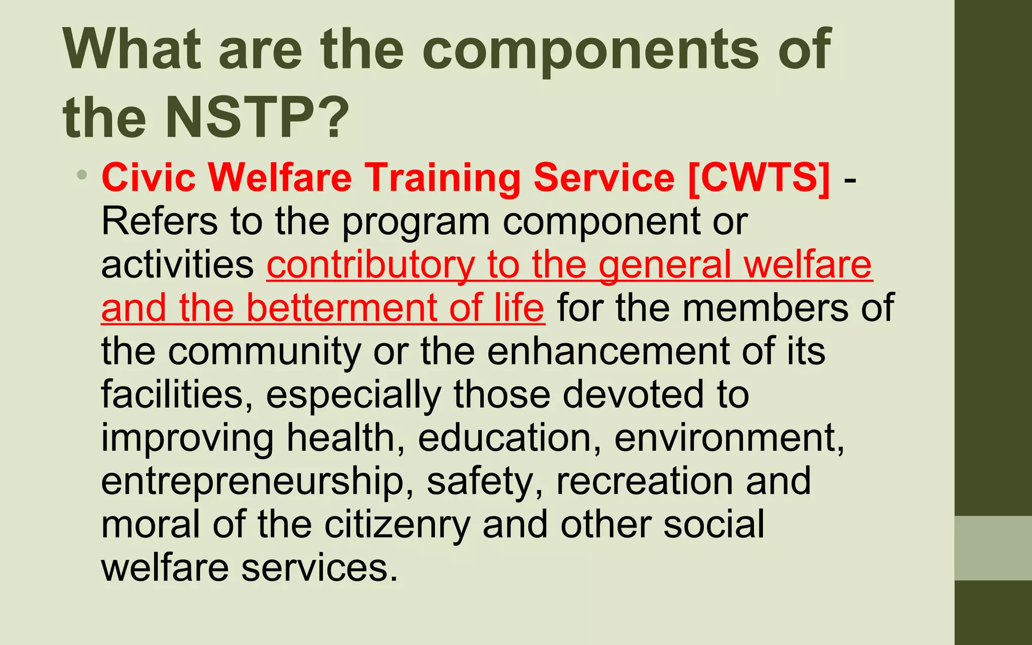 Lesson 1 intro. to nstp | PPT