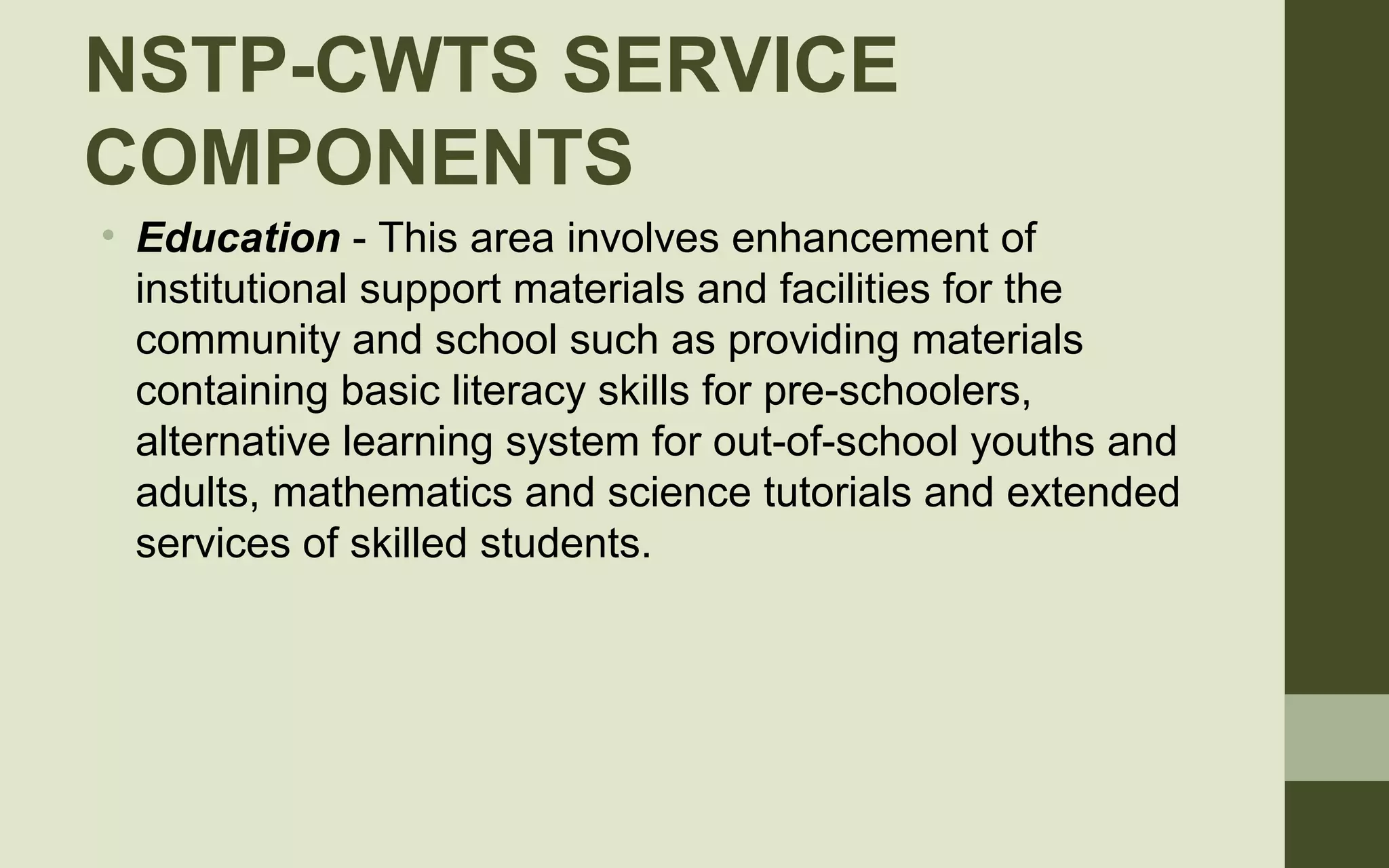 Lesson 1 intro. to nstp | PPT