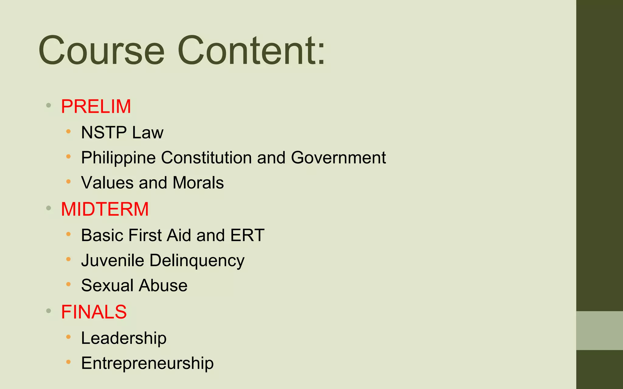 Lesson 1 intro. to nstp | PPT