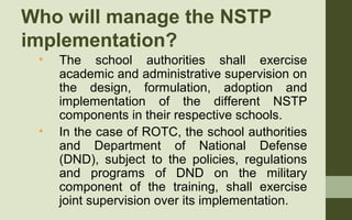 Lesson 1 intro. to nstp | PPT
