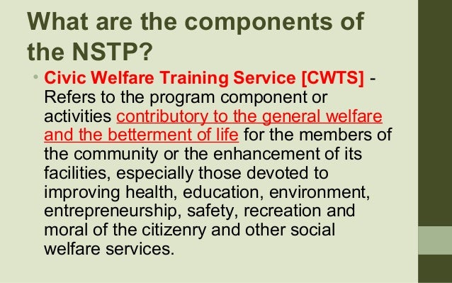 Lesson 1 intro. to nstp