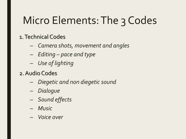 Film Studies. - Lesson 1 intro and camera shots | PPTX