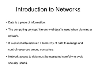 Introducing the enBasic Network Concepts | PPT | Computer Networking | Computing