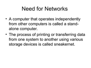 Introducing the enBasic Network Concepts | PPT