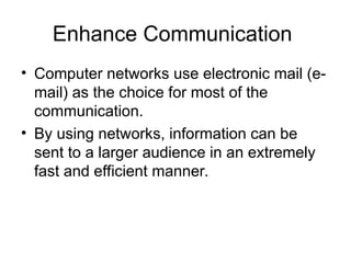 Introducing the enBasic Network Concepts | PPT | Computer Networking | Computing