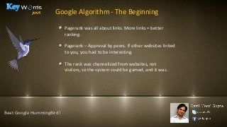 Introducing Google HummingBird