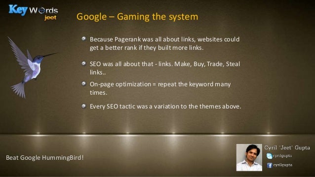 Introducing Google HummingBird