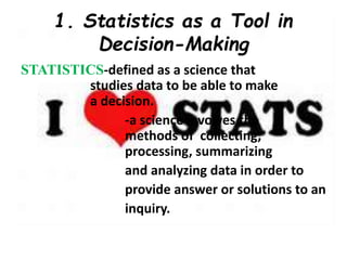 Lesson 1 introducing statistics | PPT