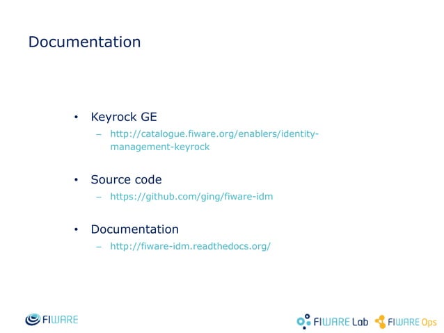 Keyrock - Lesson 1. Introduction | PPT