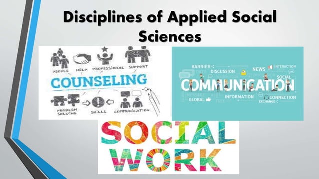 Introduction to the Disciplines of Applied Social Sciences | PPT