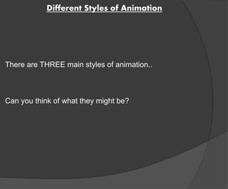 Lesson 1 introduction to animation | PPTX