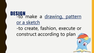 Lesson 1 introduction to creative design | PPTX | Photo Editing ...