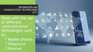 Lesson 1 - Introduction to Information and Communication Technology | PPTX