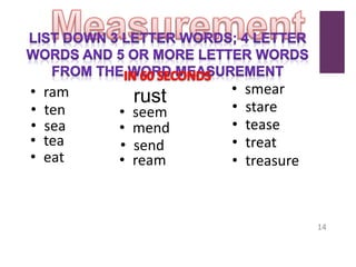 Lesson 1 introduction to measurement | PPT