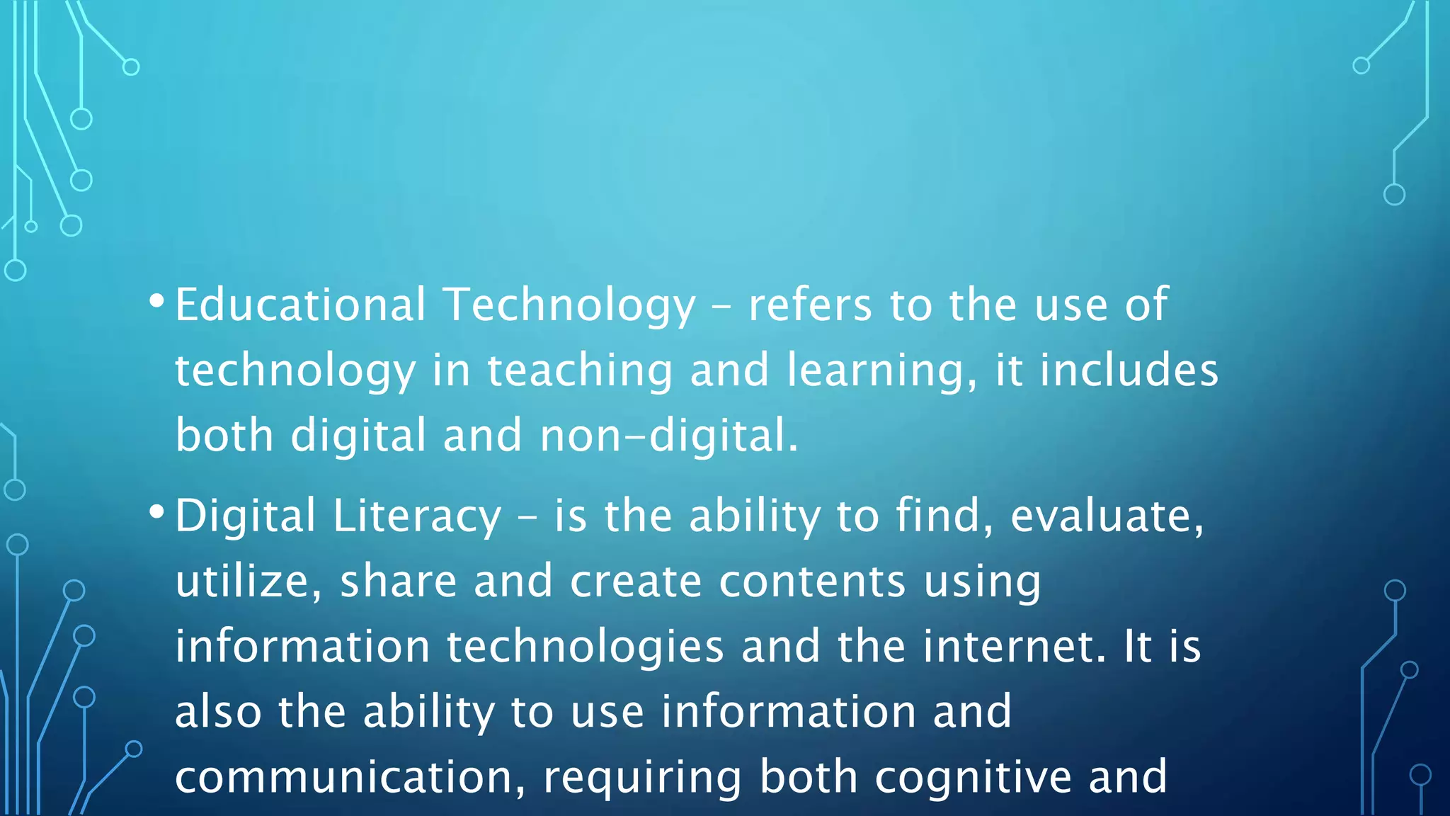Lesson 1 - Introduction to Technology for Teaching and Learning.pptx