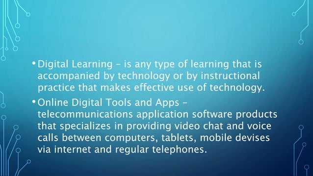 Lesson 1 - Introduction to Technology for Teaching and Learning.pptx ...
