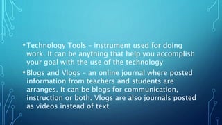 Lesson 1 - Introduction to Technology for Teaching and Learning.pptx