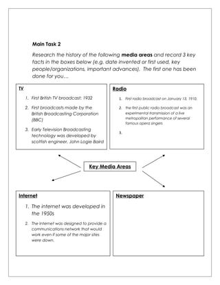 Lesson 1 intro to media worksheet | DOC