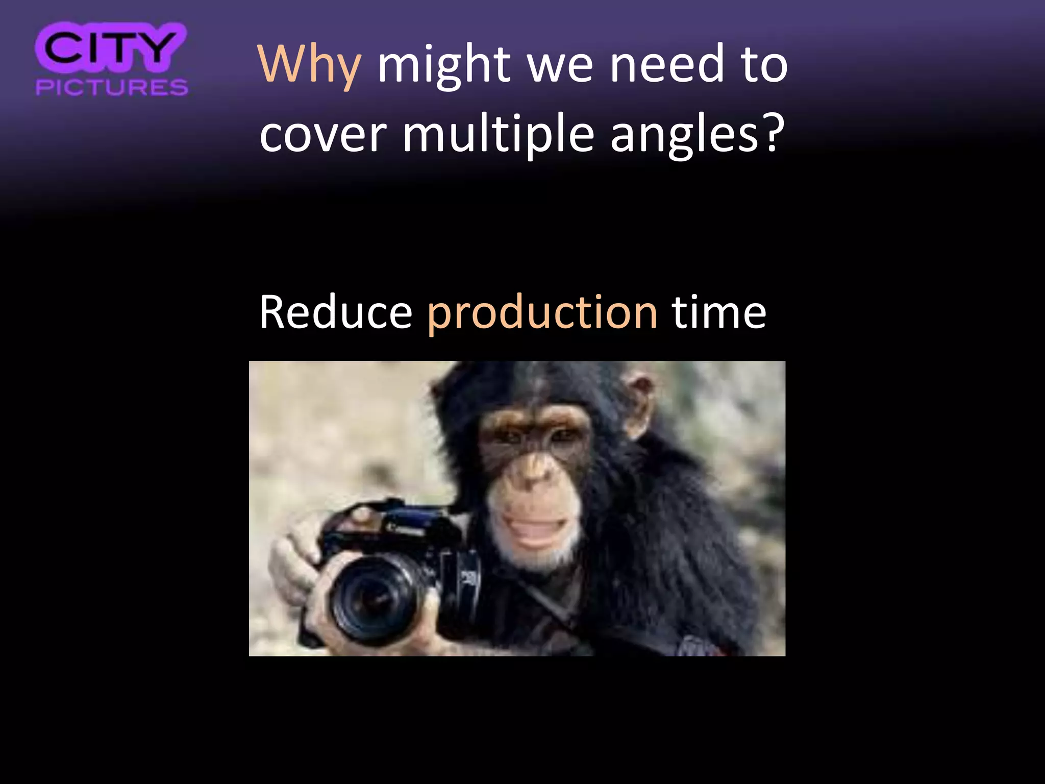 Lesson 1 - an introduction to multicamera filming techniques | PPT