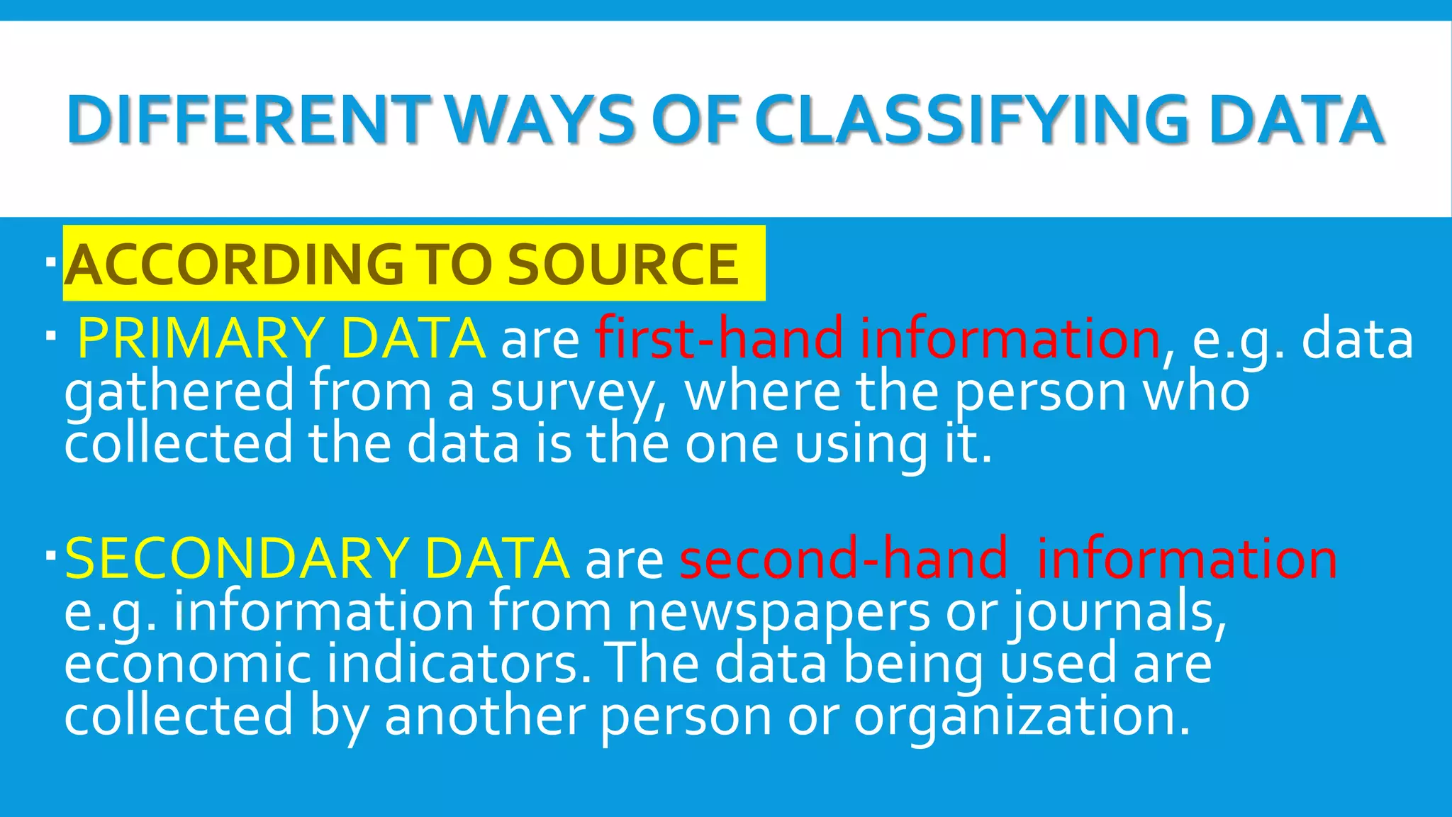 Lesson 1-Key Concepts in Statistics, Essential Process, Data ...