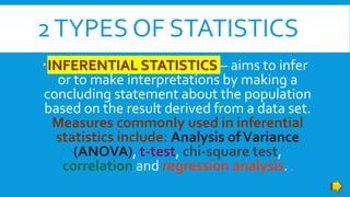 Lesson 1-Key Concepts in Statistics, Essential Process, Data ...