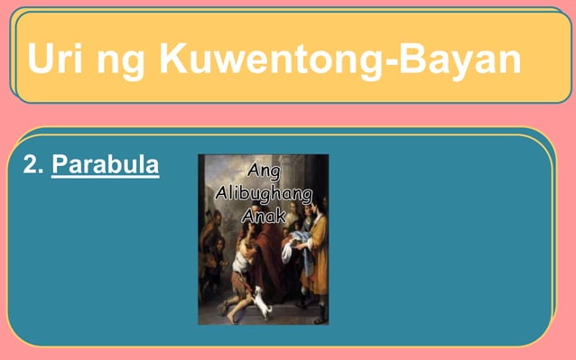LESSON 1 - KWENTONG BAYAN.pdf- quarter 1 aralin 1 | PDF