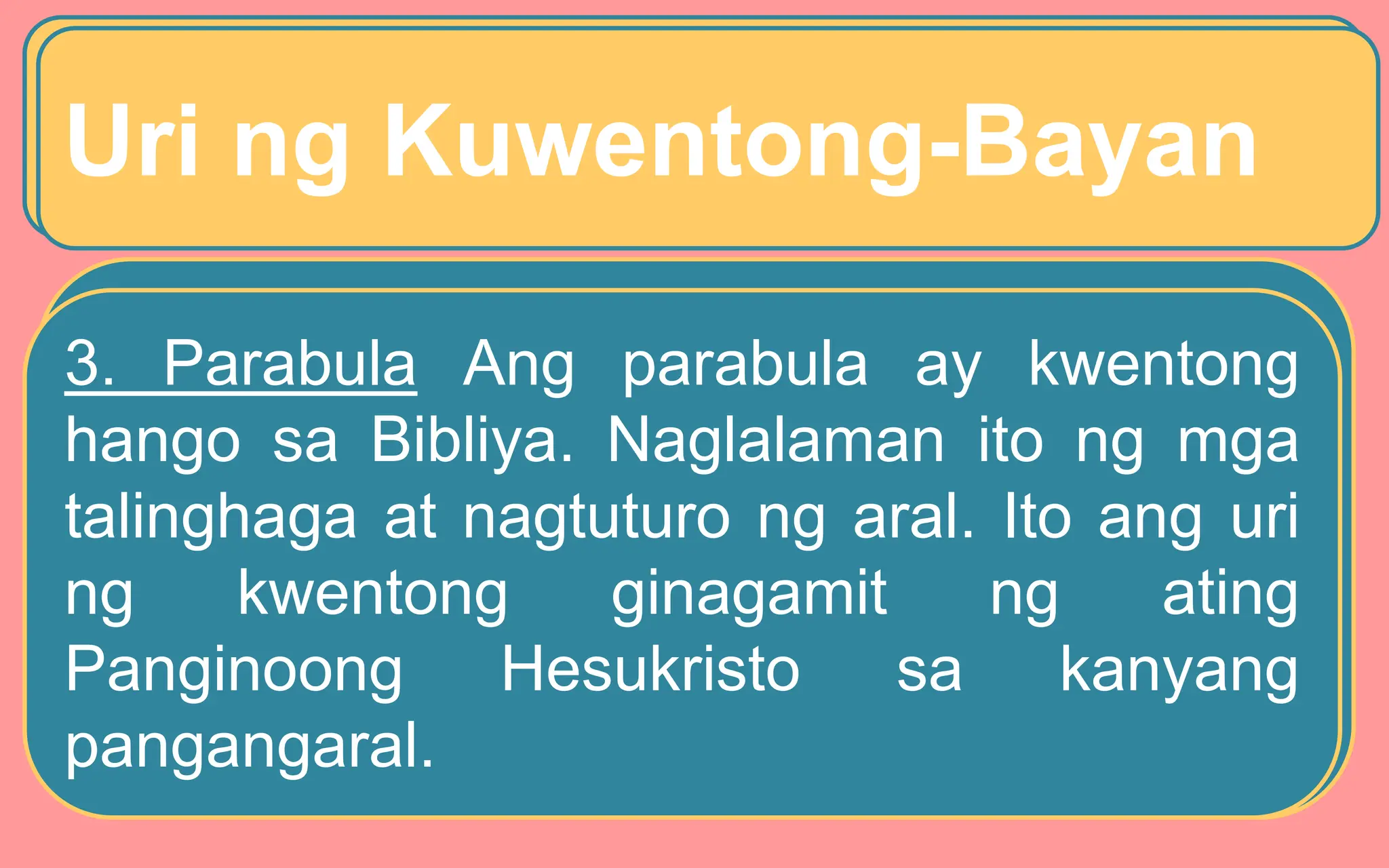 LESSON 1 - KWENTONG BAYAN,kwentong bayan | PDF