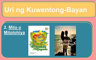 LESSON 1 - KWENTONG BAYAN,kwentong bayan | PDF