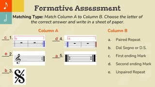 Lesson 1 and Lesson 2 - Form and Timbre ppt | PPT