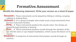 Lesson 1 and Lesson 2 - Form and Timbre ppt | PPT