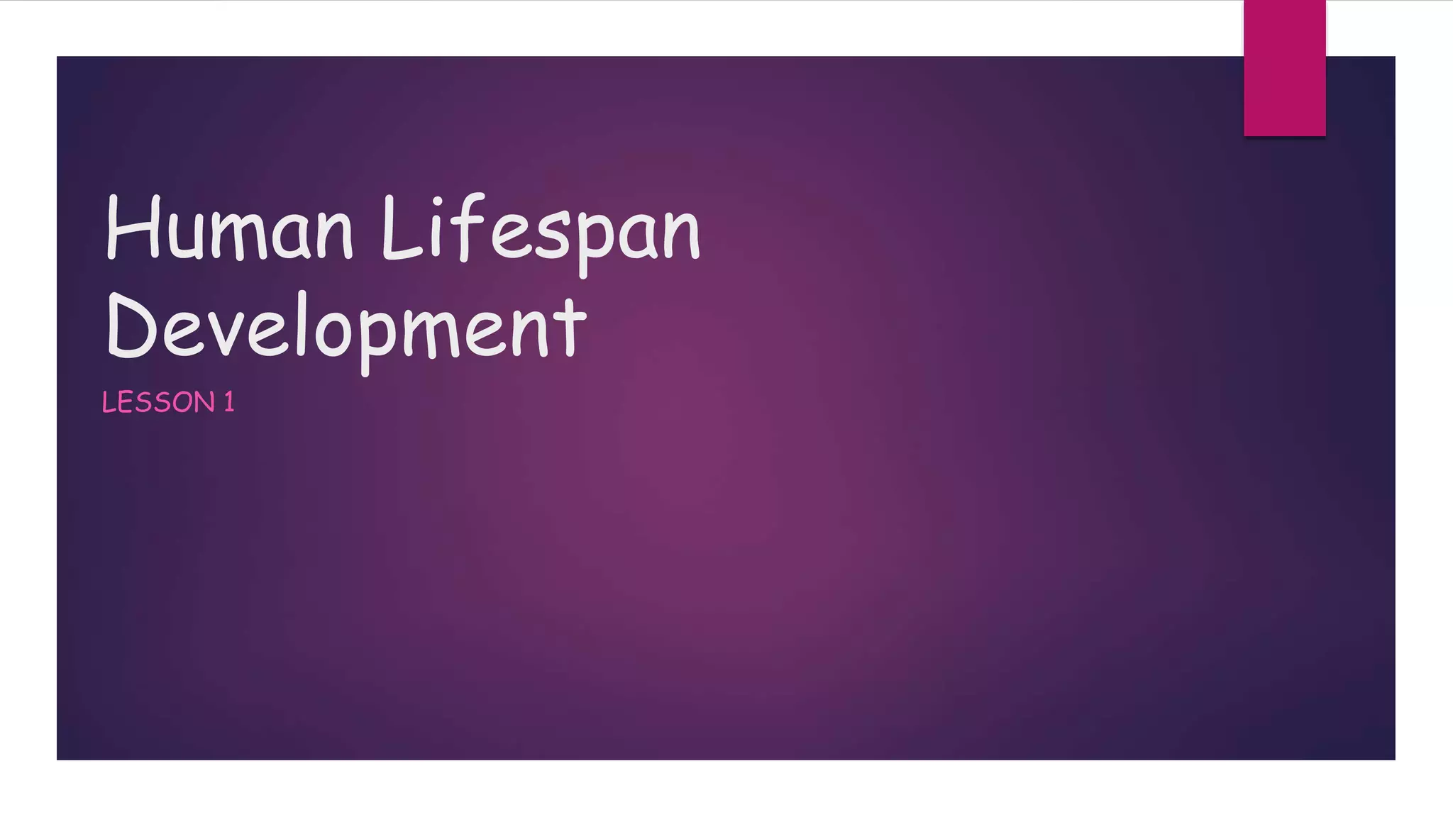 Lesson 1 life stages | PPT