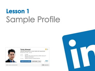 Sample All Star LinkedIn Profile | PPTX