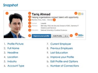 Sample All Star LinkedIn Profile | PPTX