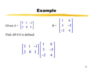 Lesson 1 matrix | PPT