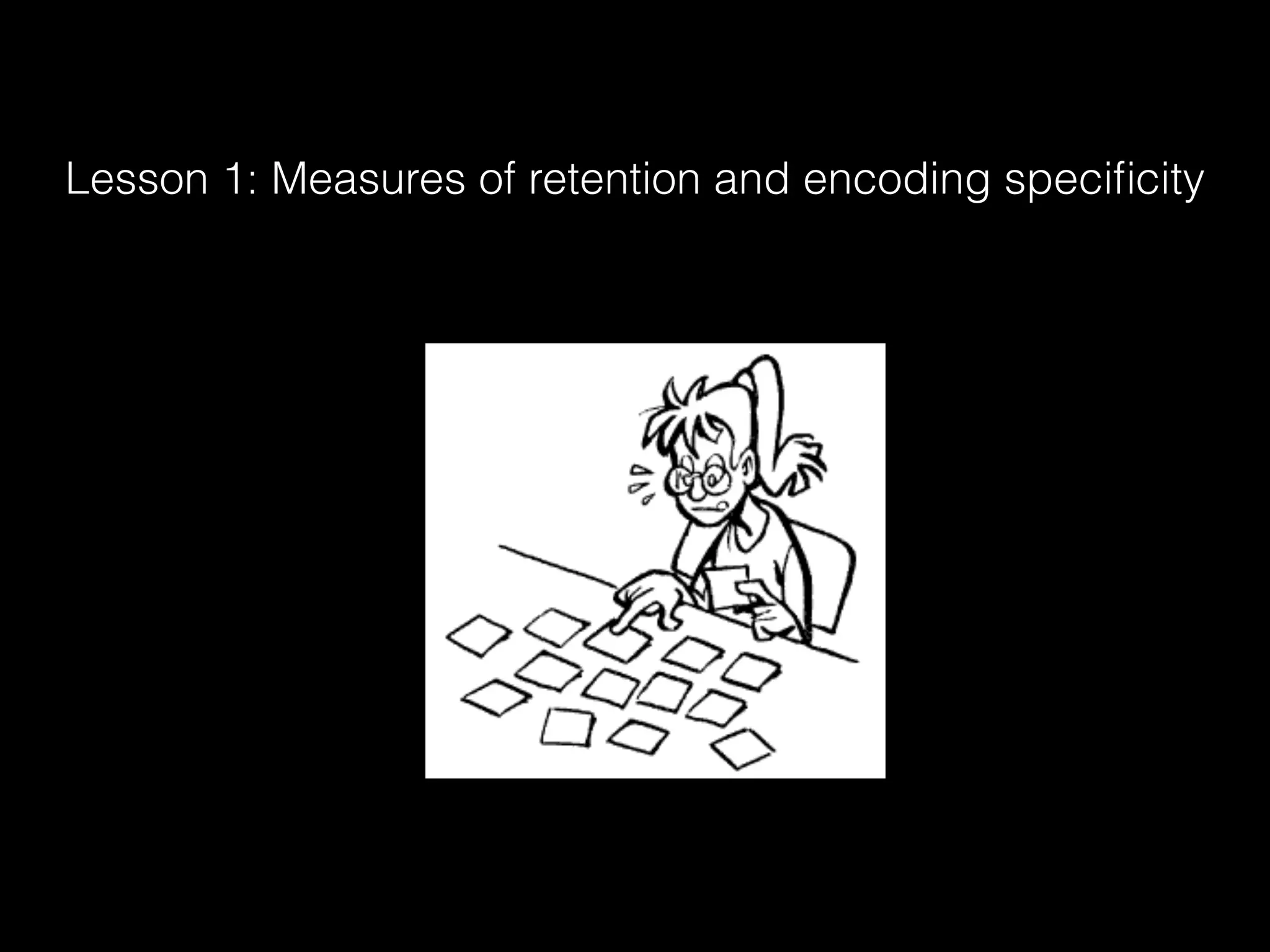 Lesson 1 measures of retention | PDF