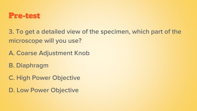 Grade 7 - Lesson 1 - Microscope and Its Functions | PDF | Physics | Science