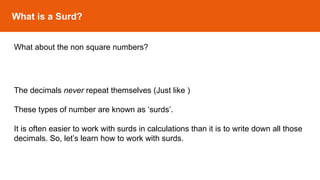 Lesson IGCSE O level Multiplying Surds.pptx