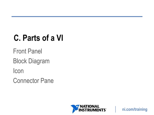 Lesson 1 navigating lab view | PPTX | Computer Software and Applications | Computing