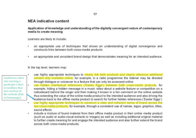 Lesson 1 nea brief annotations | PPT