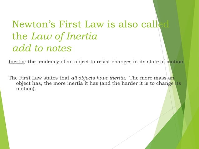 Lesson 1-Newton's LawLesson 1-Newton's LawLesson 1-Newton's Laws.ppt