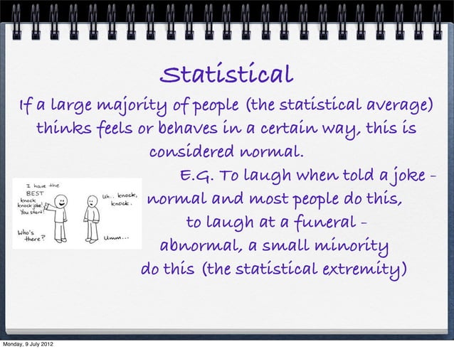 Lesson 1 normality | PDF | Mental Health | Diseases and Conditions