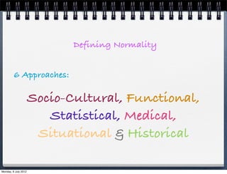 Lesson 1 normality | PPT