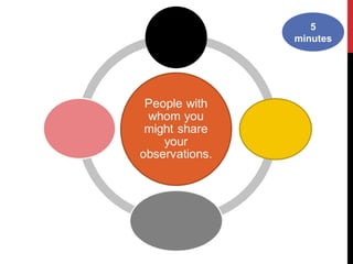 Observation, Assessment and Planning in Early Years | PPT
