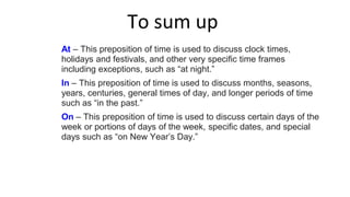 Lesson 1 - ON-IN-AT-Prepositions-of-Time-ESL-Lesson-PPT (1).pptx