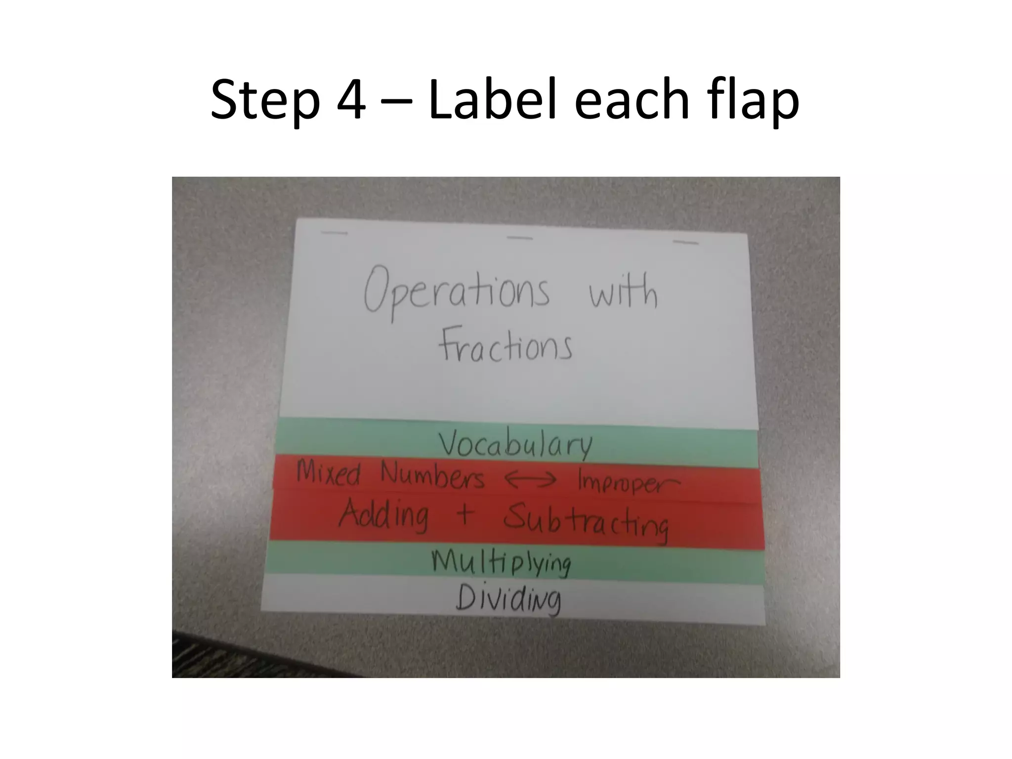 Lesson 1 operations with fractions part 1 (notes) | PPT