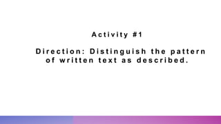 LESSON 1- Patterns of Development in Writing Across Disciplines.pptx