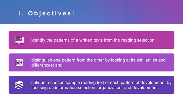 LESSON 1- Patterns of Development in Writing Across Disciplines.pptx ...