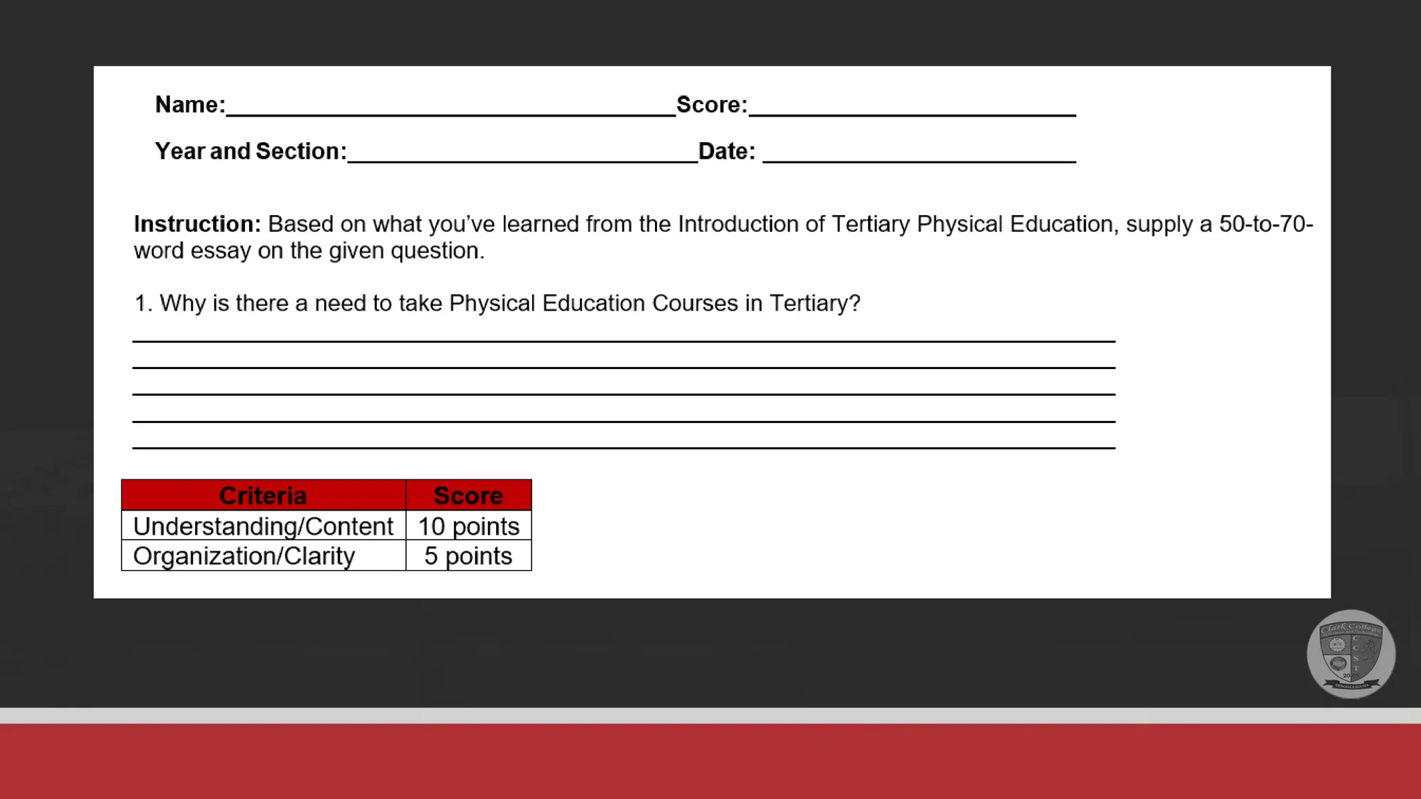 PHYSICAL EDUCATION 1 PATH FIT 1 LESSON 1 | PPTX