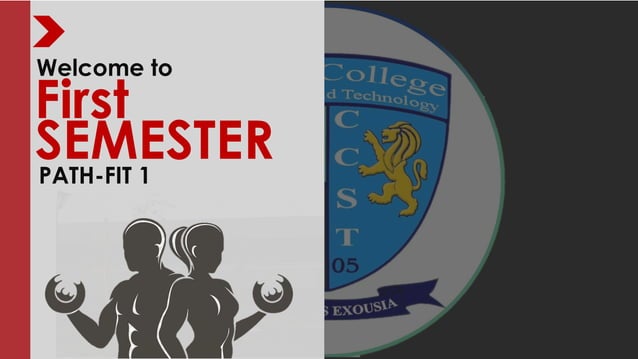 PHYSICAL EDUCATION 1 PATH FIT 1 LESSON 1 | PPTX