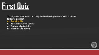 PHYSICAL EDUCATION 1 PATH FIT 1 LESSON 1 | PPTX